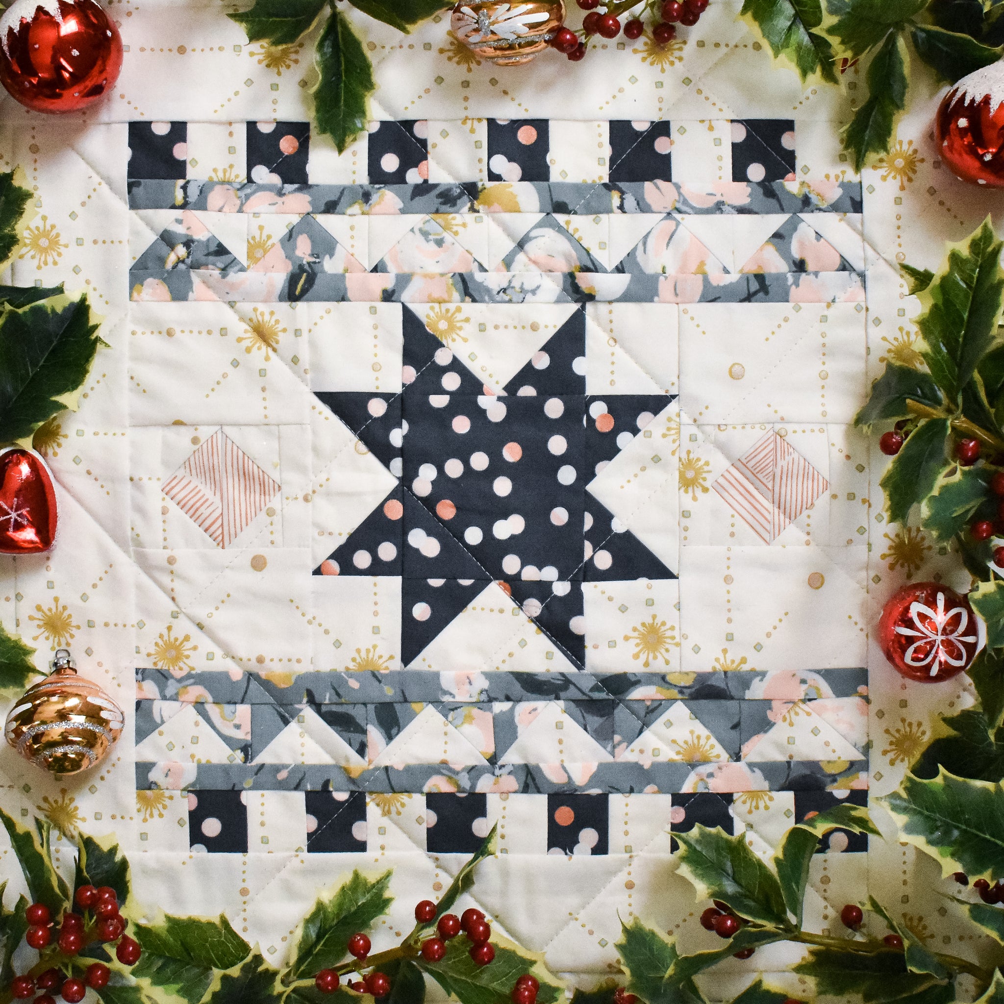 Winter Warmer Quilt Block PDF pattern – Smith's General