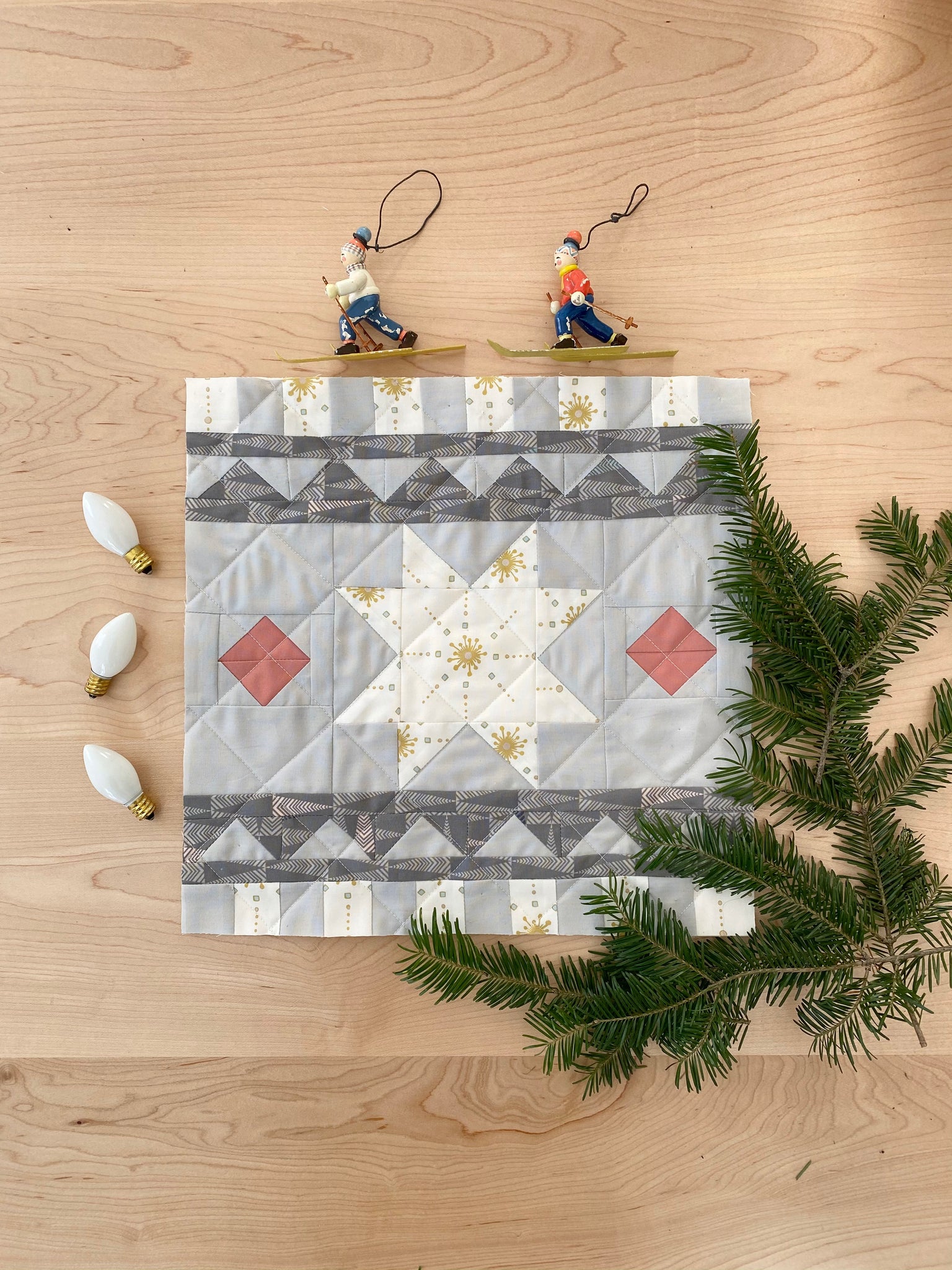 Winter Warmer Quilt Block PDF pattern – Smith's General
